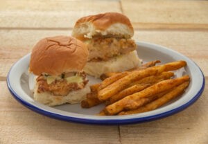 Greek Chicken Sliders Recipe | Cooking Frog