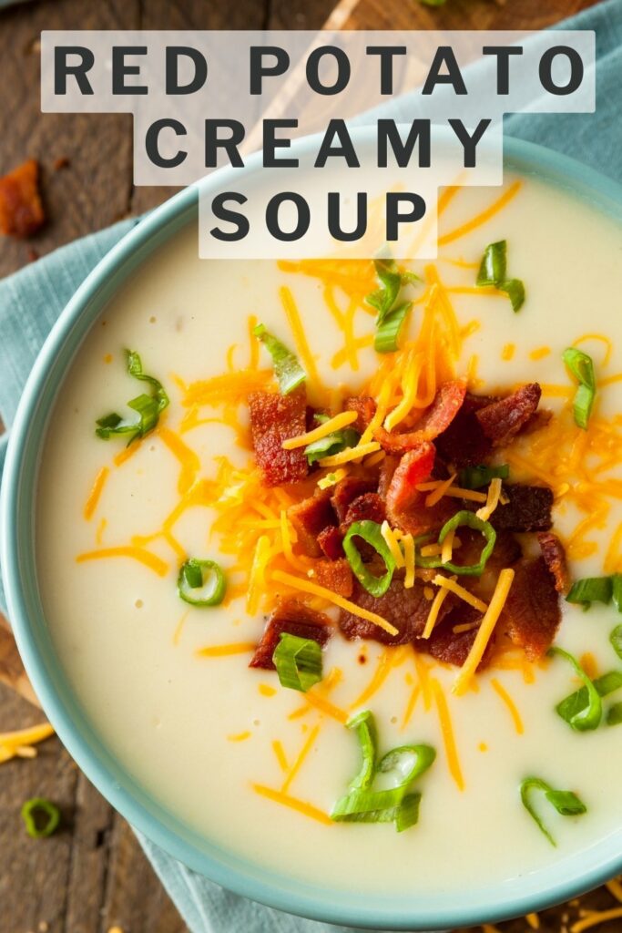 Red Potato Creamy Soup Recipe | Cooking Frog