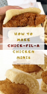 How to Make Chicken Minis (Chick-Fil-A) - Cooking Frog