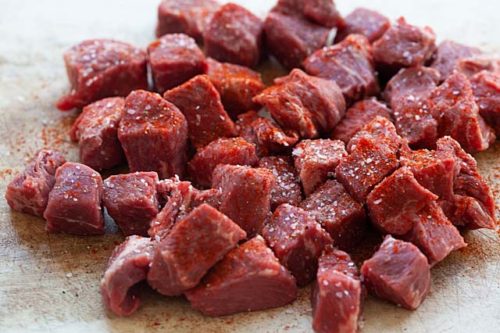 Garlic Butter Steak Bites With Spicy Marinade - Cooking Frog