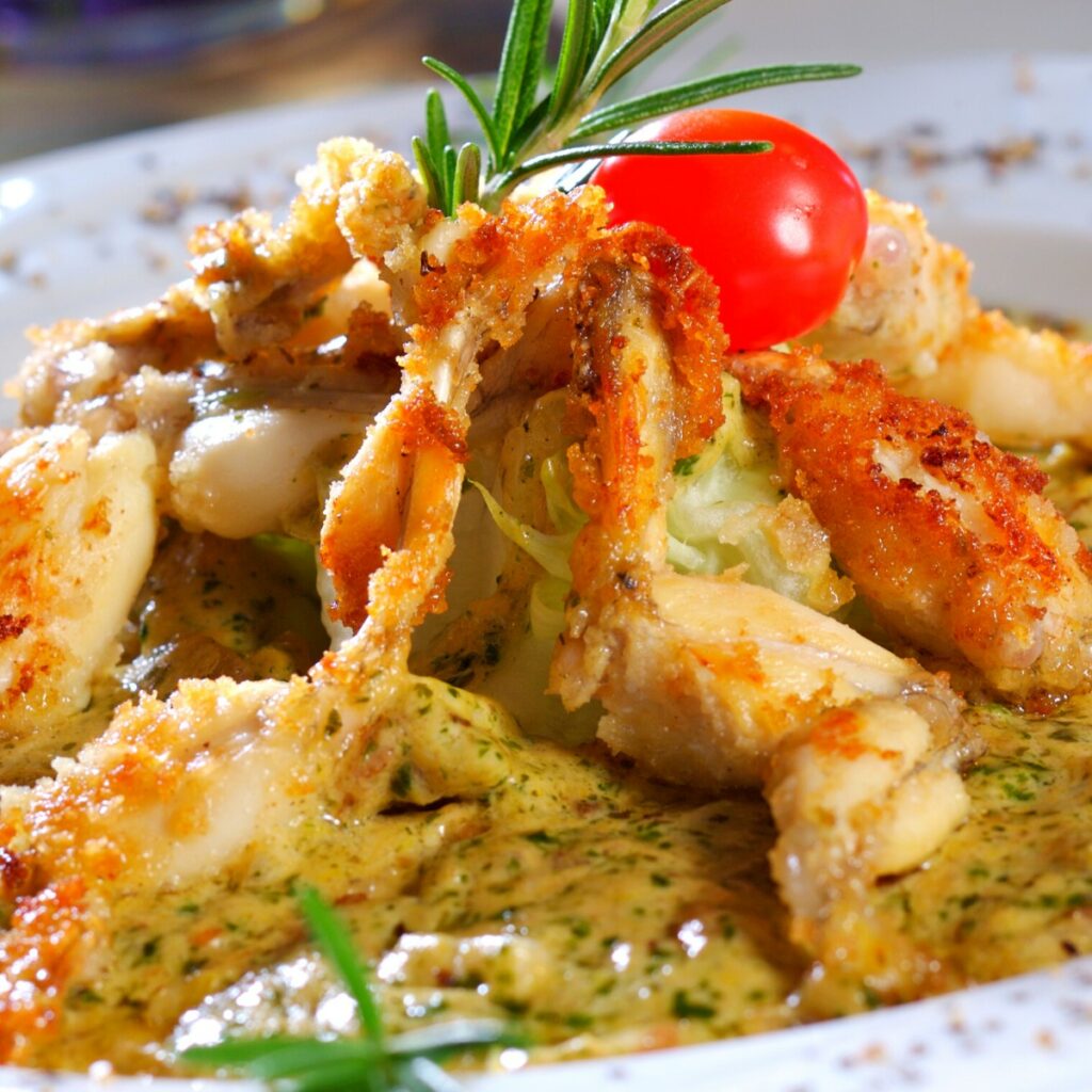 The Best Frog Legs Recipe - Cooking Frog