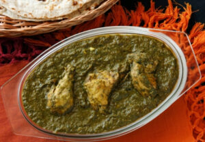 Authentic Chicken Saag Recipe - Cooking Frog