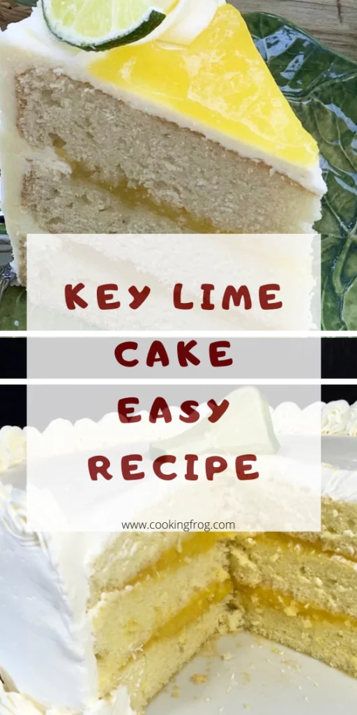 Easy Key Lime Cake Recipe - Cooking Frog