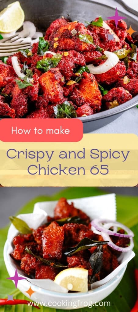Crispy and Spicy Chicken 65 Recipe - Cooking Frog