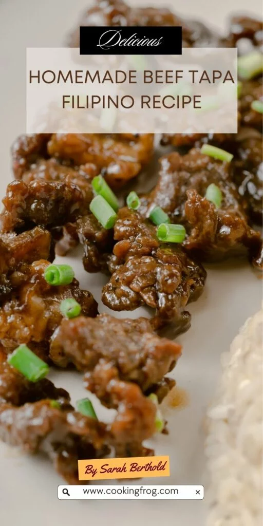Homemade Beef Tapa Filipino Recipe - Cooking Frog