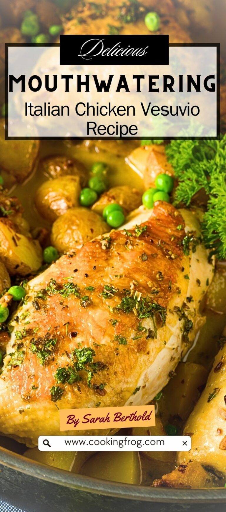 Homemade Italian Chicken Vesuvio Recipe - Cooking Frog