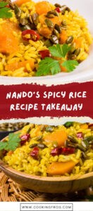 Nando's Spicy Rice Recipe Takeaway - Cooking Frog