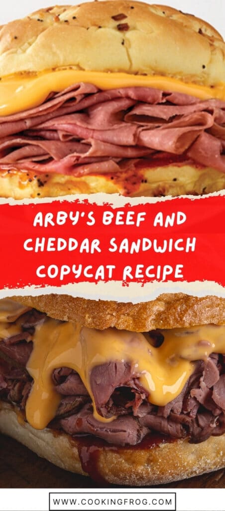 Arby's Beef and Cheddar Sandwich Copycat Recipe - Cooking Frog