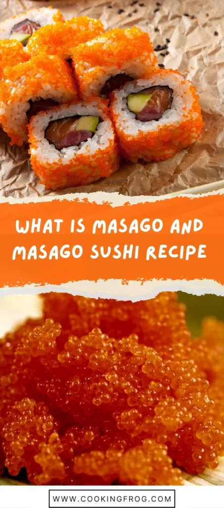 What is Masago and Masago Sushi Recipe - Cooking Frog