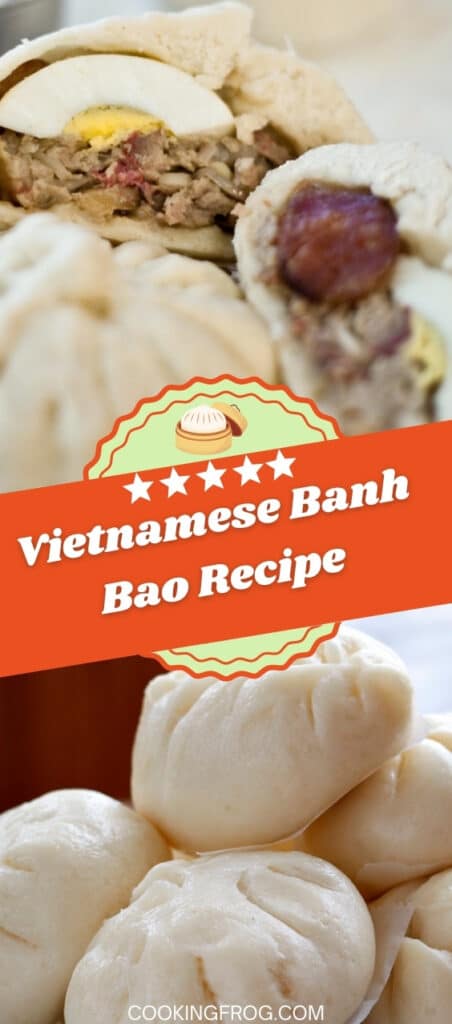 Authentic Banh Bao Recipe (Vietnamese Steamed Pork Buns) - Cooking Frog