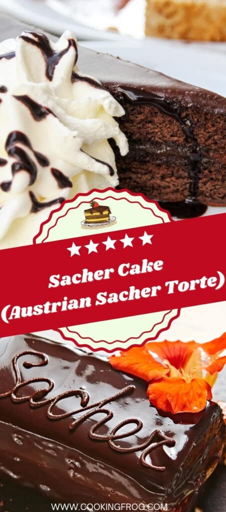 Authentic Sacher Cake Recipe (Austrian Sacher Torte) - Cooking Frog