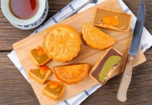 Traditional Homemade Mooncakes Easy Recipe - Cooking Frog