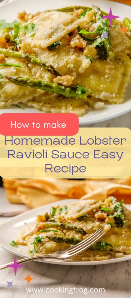 Homemade Lobster Ravioli Sauce Easy Recipe - Cooking Frog
