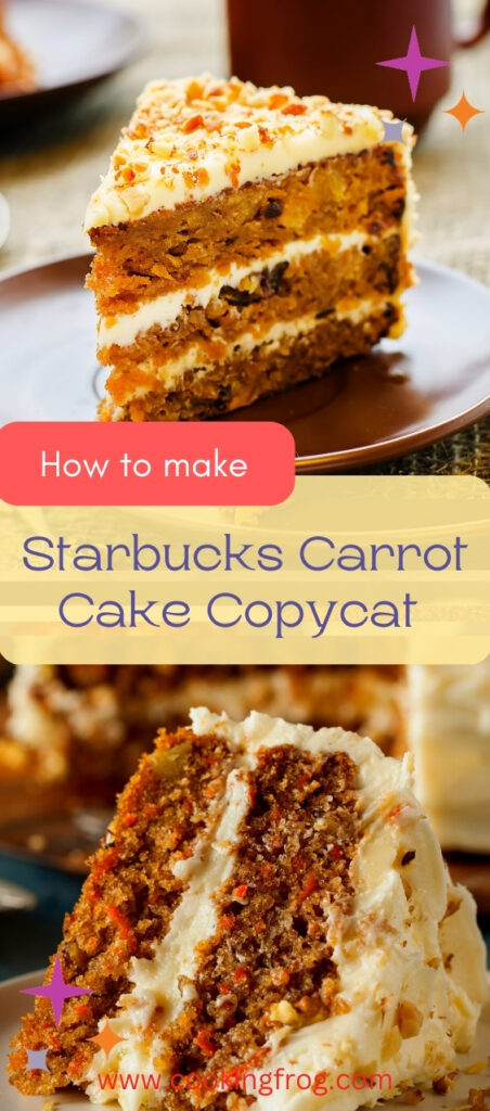 Starbucks Carrot Cake Copycat Recipe - Cooking Frog