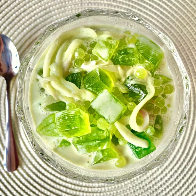 Easy Buko Pandan Recipe (Filipino Coconut Dessert) - Cooking Frog