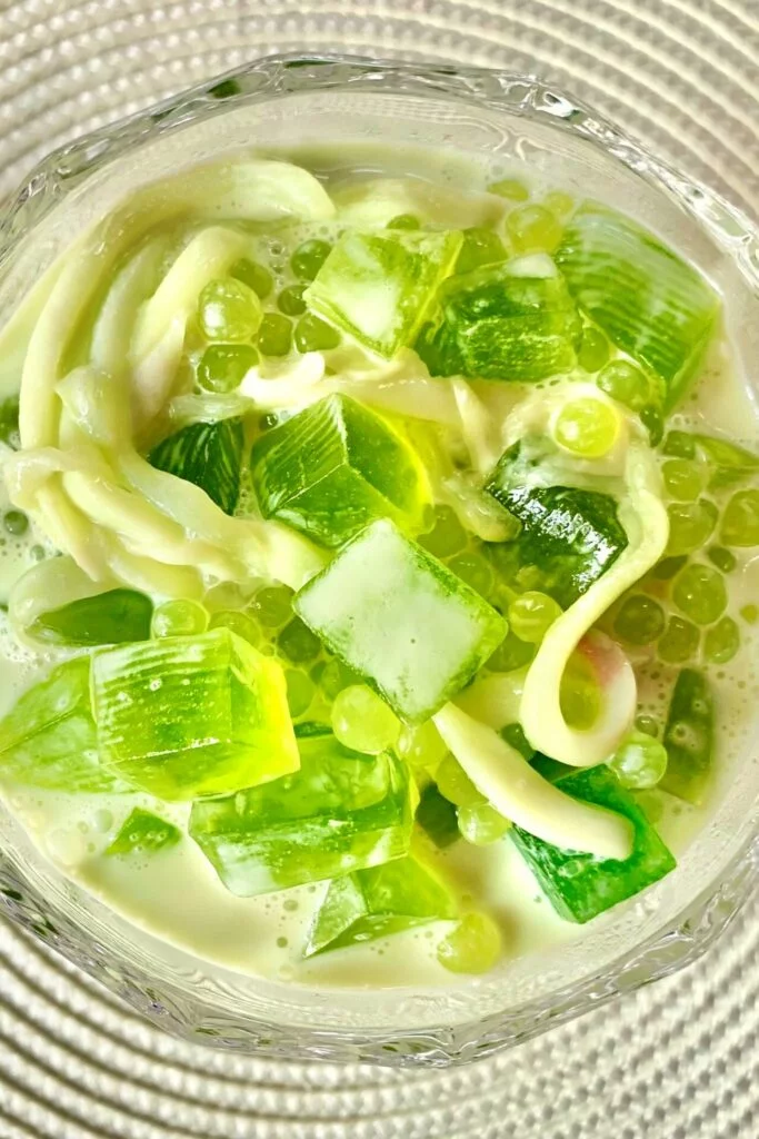 Easy Buko Pandan Recipe (Filipino Coconut Dessert) - Cooking Frog