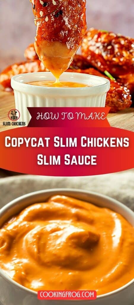 Slim Chickens Slim Sauce Copycat Recipe - Cooking Frog