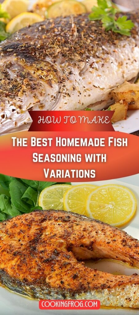 Homemade Fish Seasoning with Variations - Cooking Frog