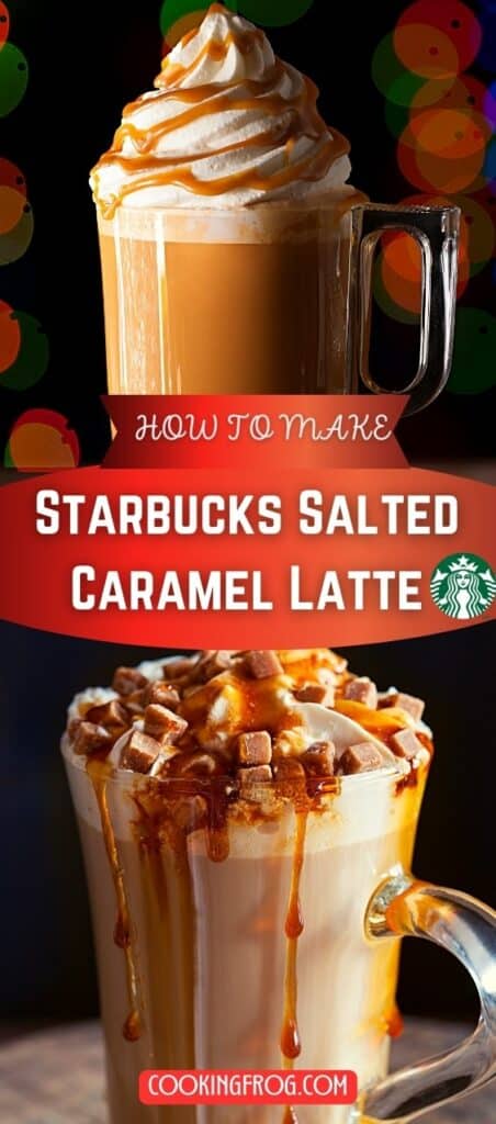 Starbucks Salted Caramel Latte Copycat Recipe - Cooking Frog