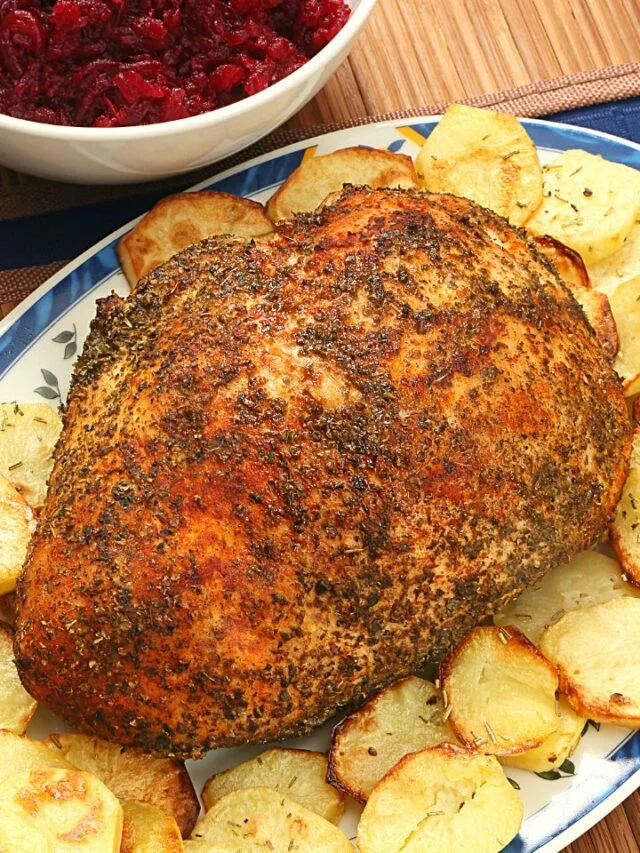 Juicy Slow Cooker Turkey Breast (Herb-Infused) - Cooking Frog