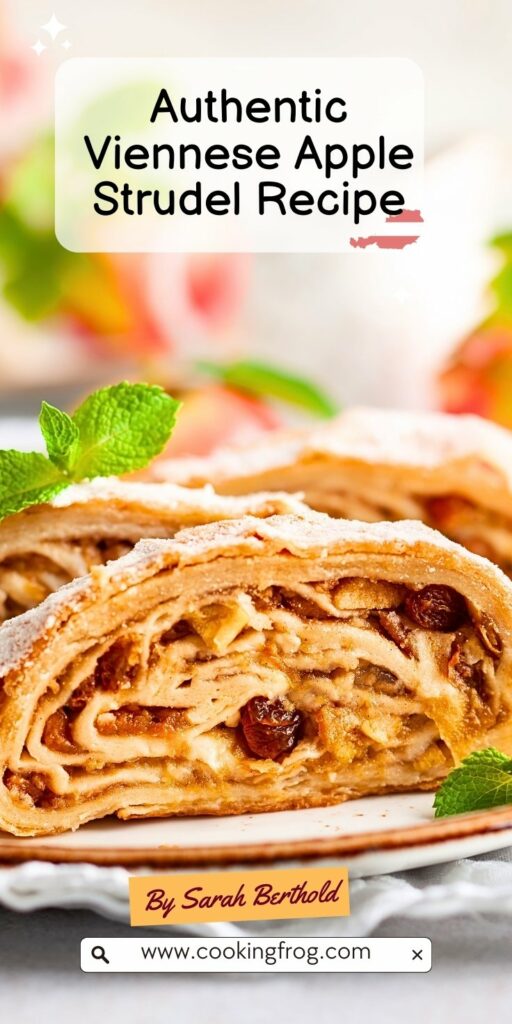 Viennese Apple Strudel Recipe - Cooking Frog