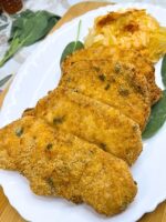 Parmesan Crusted Air Fryer Pork Chops - Cooking Frog