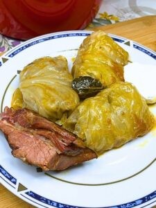 Stuffed Sauerkraut Cabbage Rolls (Serbian Sarma) - Cooking Frog
