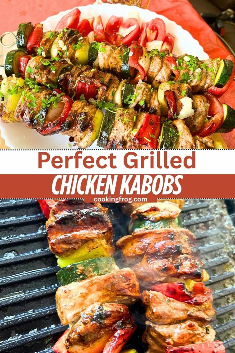 Grilled Chicken Kabobs with Balsamic Marinade - Cooking Frog