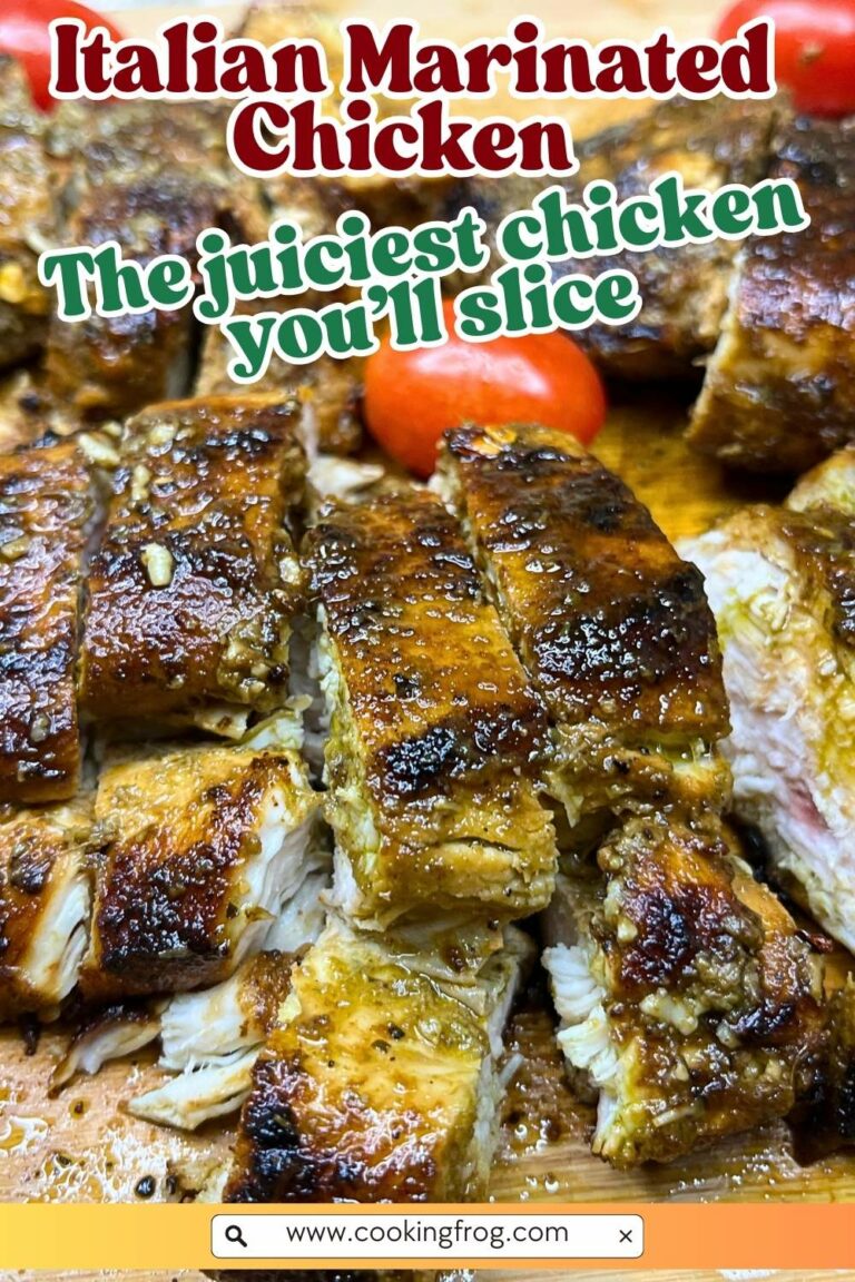 Juicy Italian Marinated Chicken Breasts - Cooking Frog