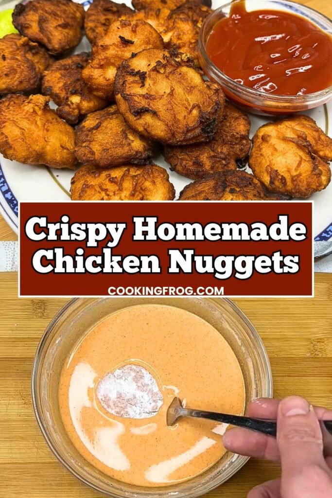 Crispy Homemade Chicken Nuggets - Cooking Frog